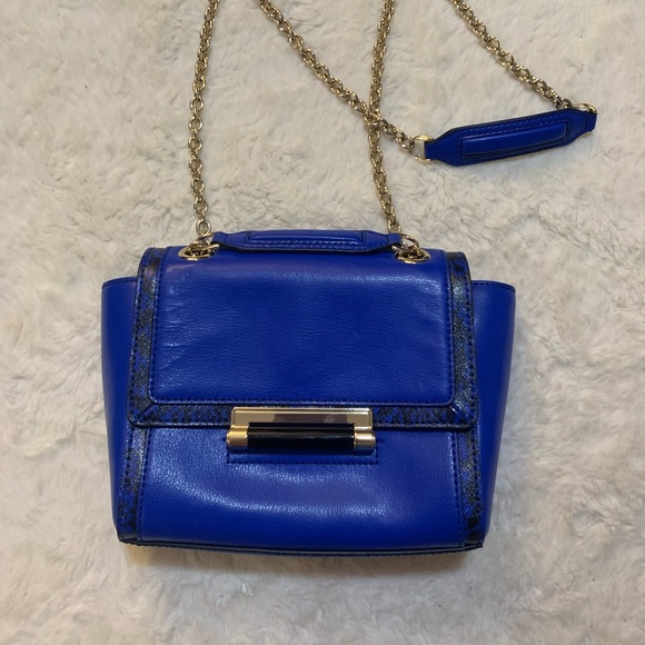 Diane Von Furstenberg | Bags | Dvf Royal Blue Shoulder Bag | Poshmark